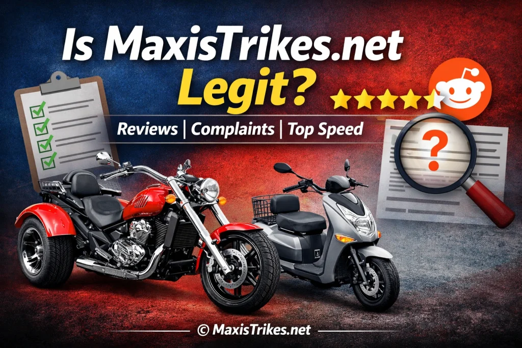 MaxisTrikes.net Review 2026: Is MaxisTrikes Legit? - Maxis Trikes